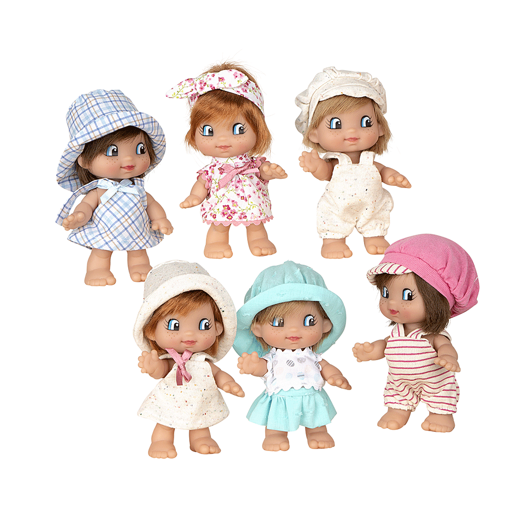 me&jo. Dukker i display 15 cm. 25 ass.